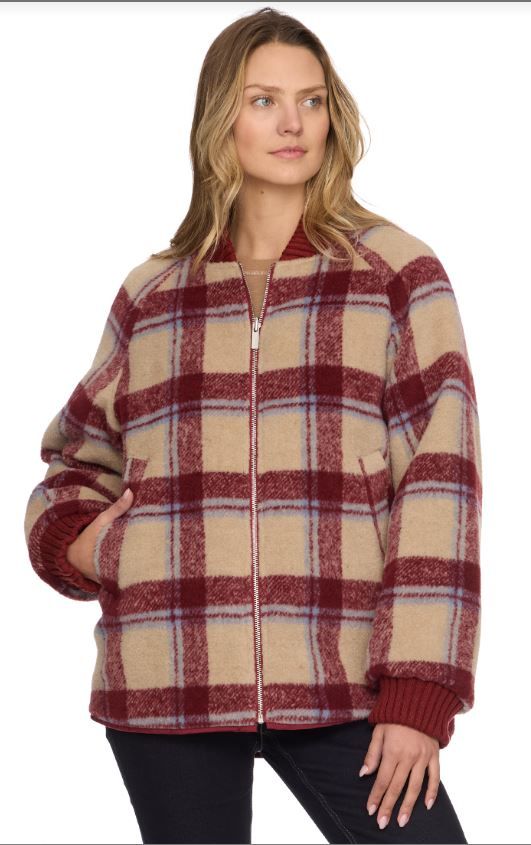 FLAG & ANTHEM Anniston Reversible Quilted Bomber Jacket – Alberta Boot