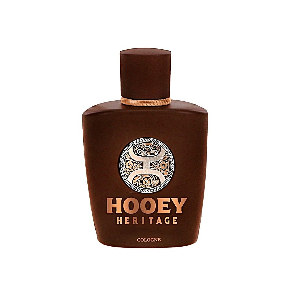 HOOEY Cologne Heritage Brown With Leather Pattern And Copper Logo ...