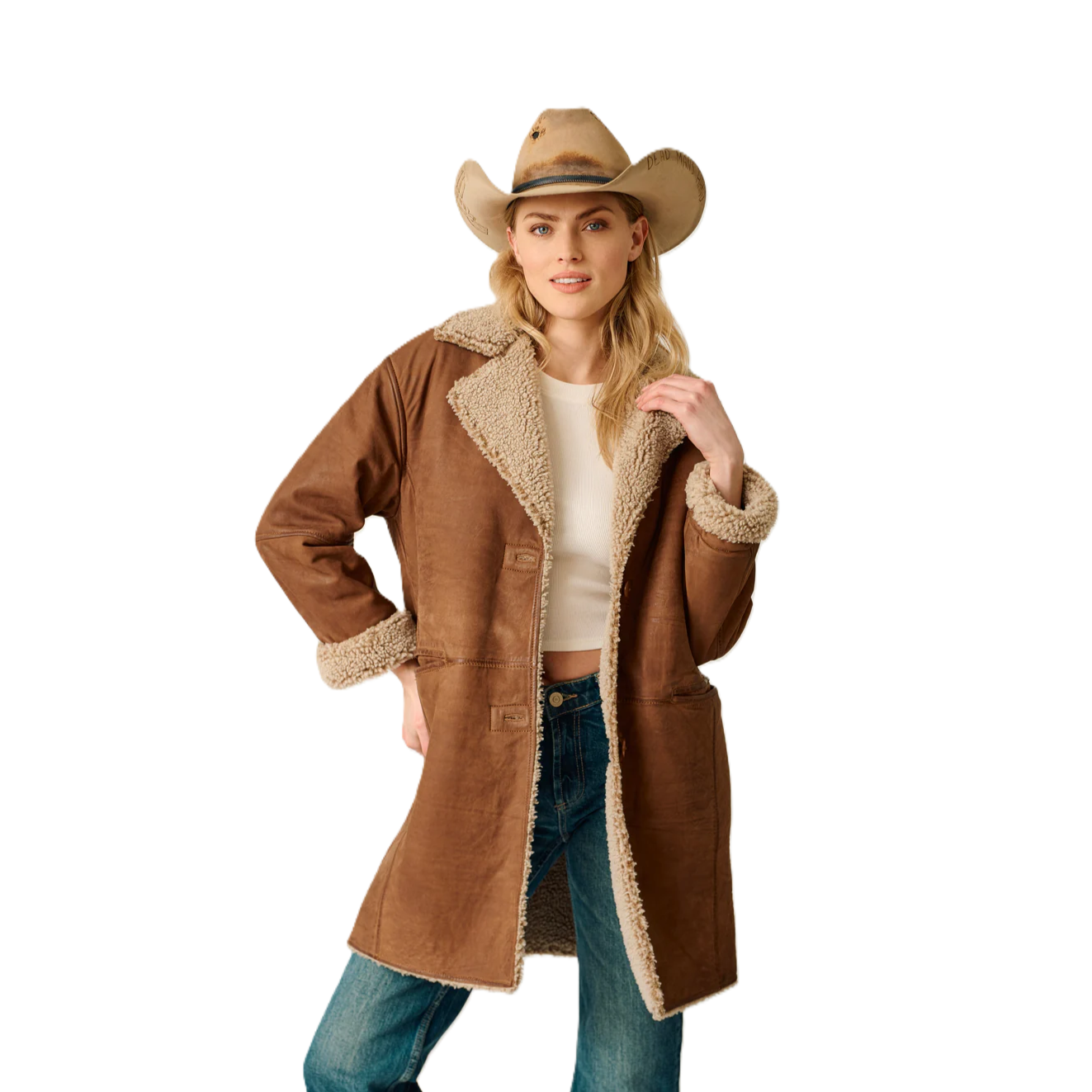 MAURITIUS Teddy Lined Car Coat – Alberta Boot
