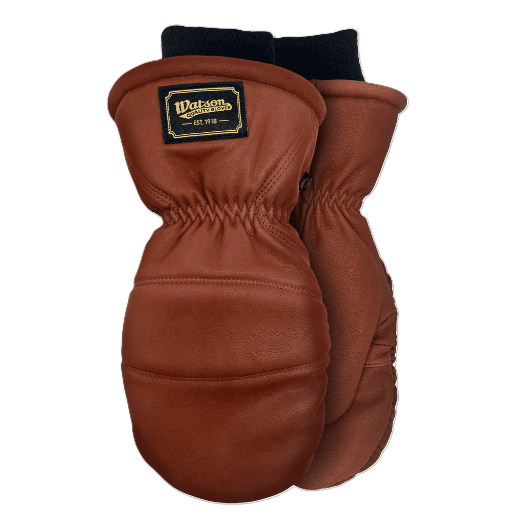 WATSON Crazy Horse Grain Full Goat Lined Mittens – Alberta Boot