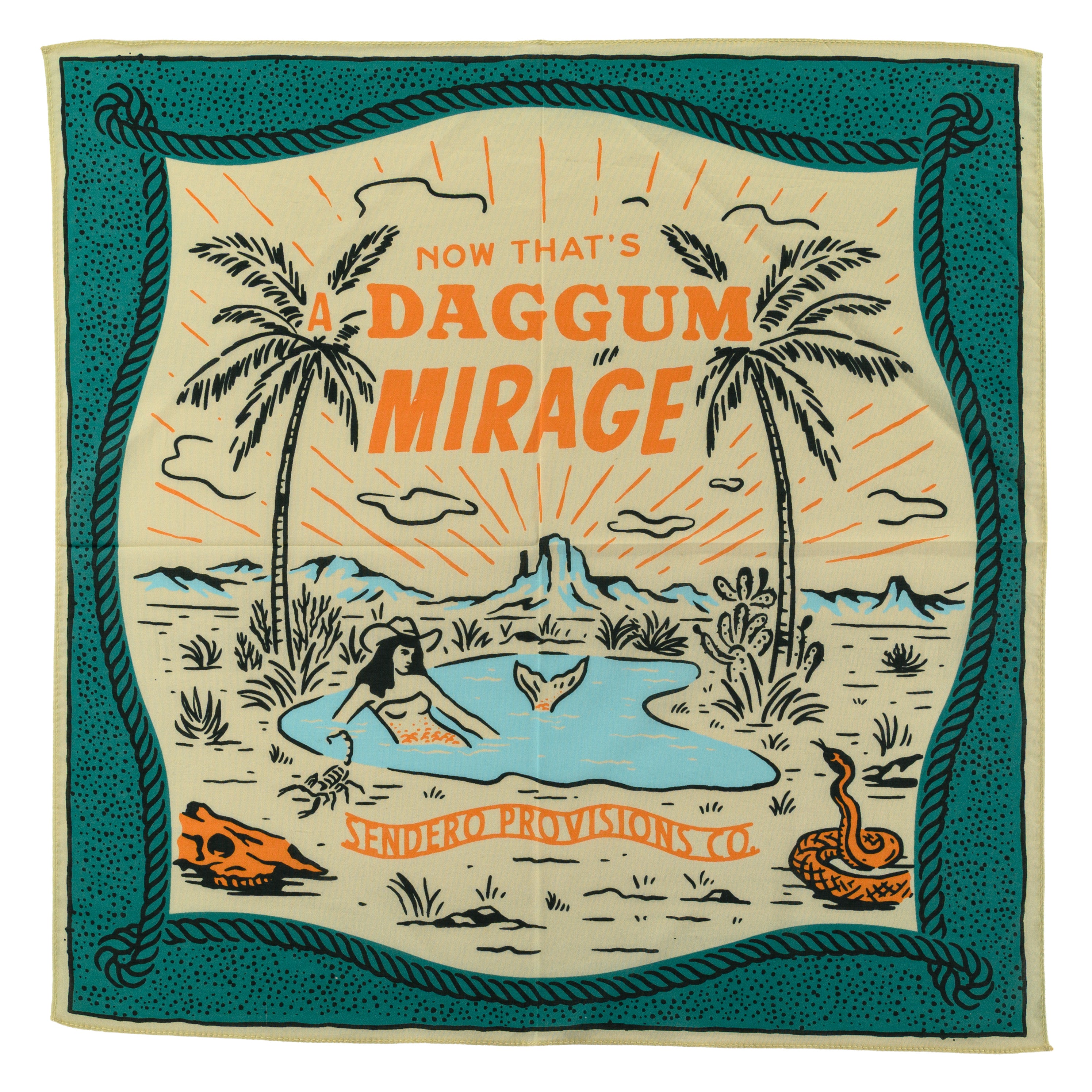 SENDERO Mirage Bandana – Alberta Boot