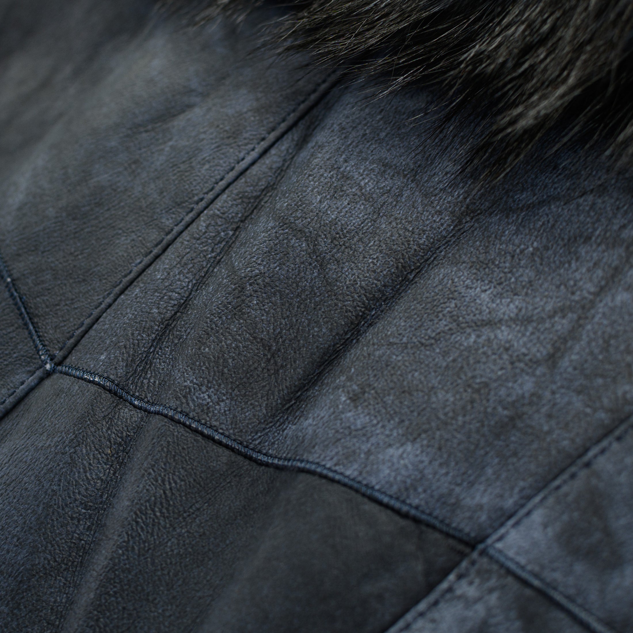 MORRIS KAYE & SONS Shearling/Raccoon Vest – Alberta Boot