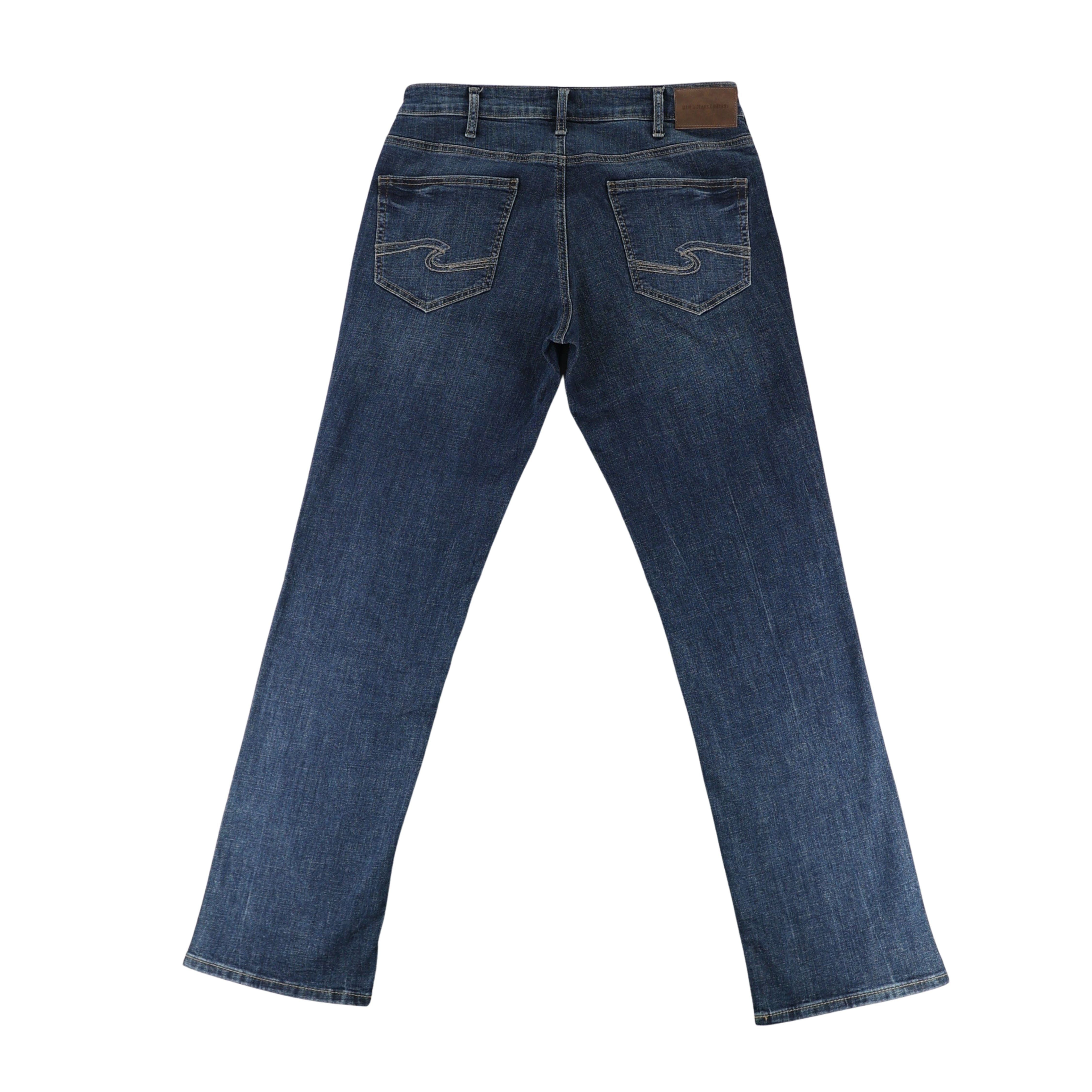 SILVER JEANS Grayson Classic Fit Straight Leg Jeans – Alberta Boot