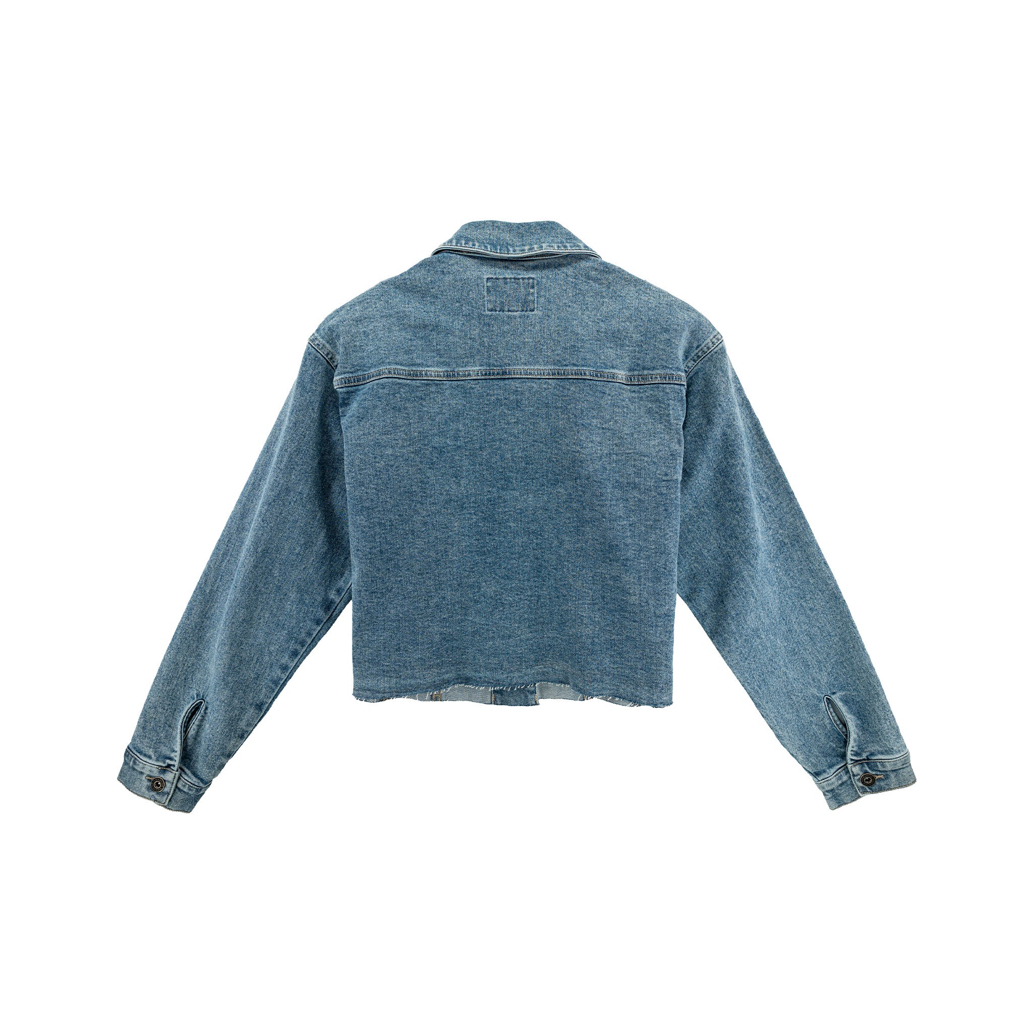 FLAG & ANTHEM Sidney Cropped Denim Jacket – Alberta Boot