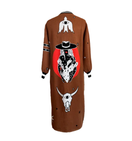 ALLIE FALCON Seek And Find Maxi Cardigan – Alberta Boot